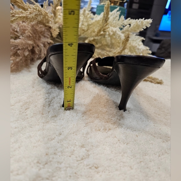 Celine | Shoes | Vintage Celine Boho Style Kitty Heel Sandal | Poshmark